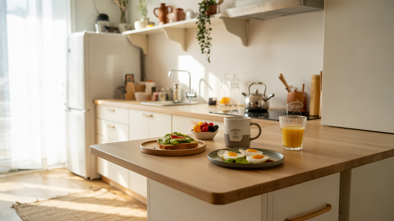 25 Functional Breakfast Bar Ideas for Small Kitchens - DollHouseWow